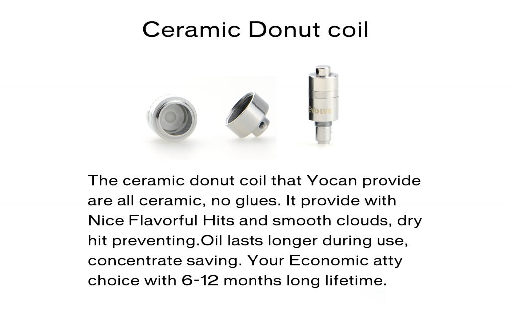 Yocan Evolve Replacement Ceremic & QDC Coils - Yocan® Tech