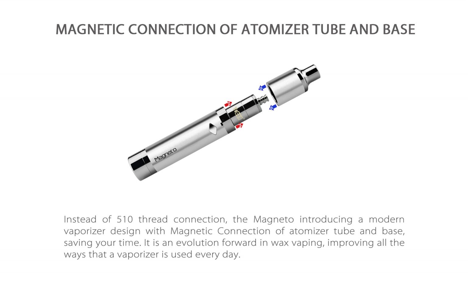 Yocan Magneto Concentrate Vaporizer Pen 2020 Version - Yocan® Tech