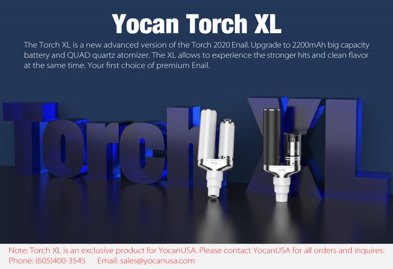 The Yocan Torch XL is Your first choice of premium Enail