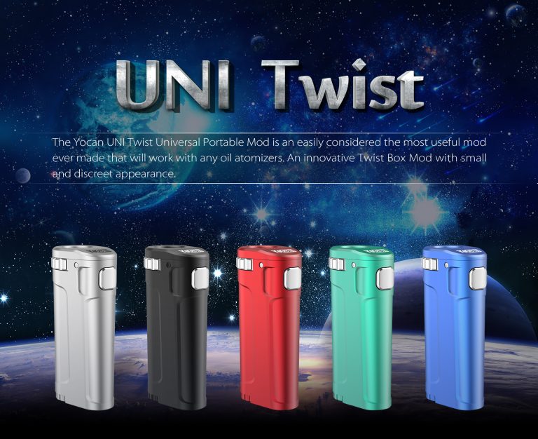 Yocan UNI Twist Universal Portable Mod - Yocan® Official