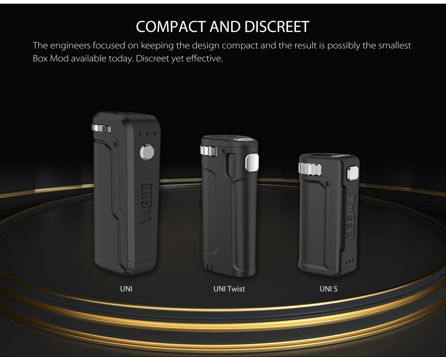 Yocan UNI Twist Universal Portable Mod - Yocan® Official