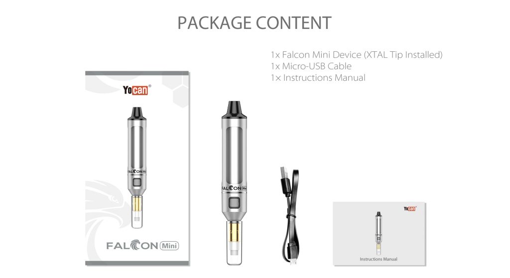 Yocan Falcon Mini Neon Glow Vaporizer Pen - Yocan® official