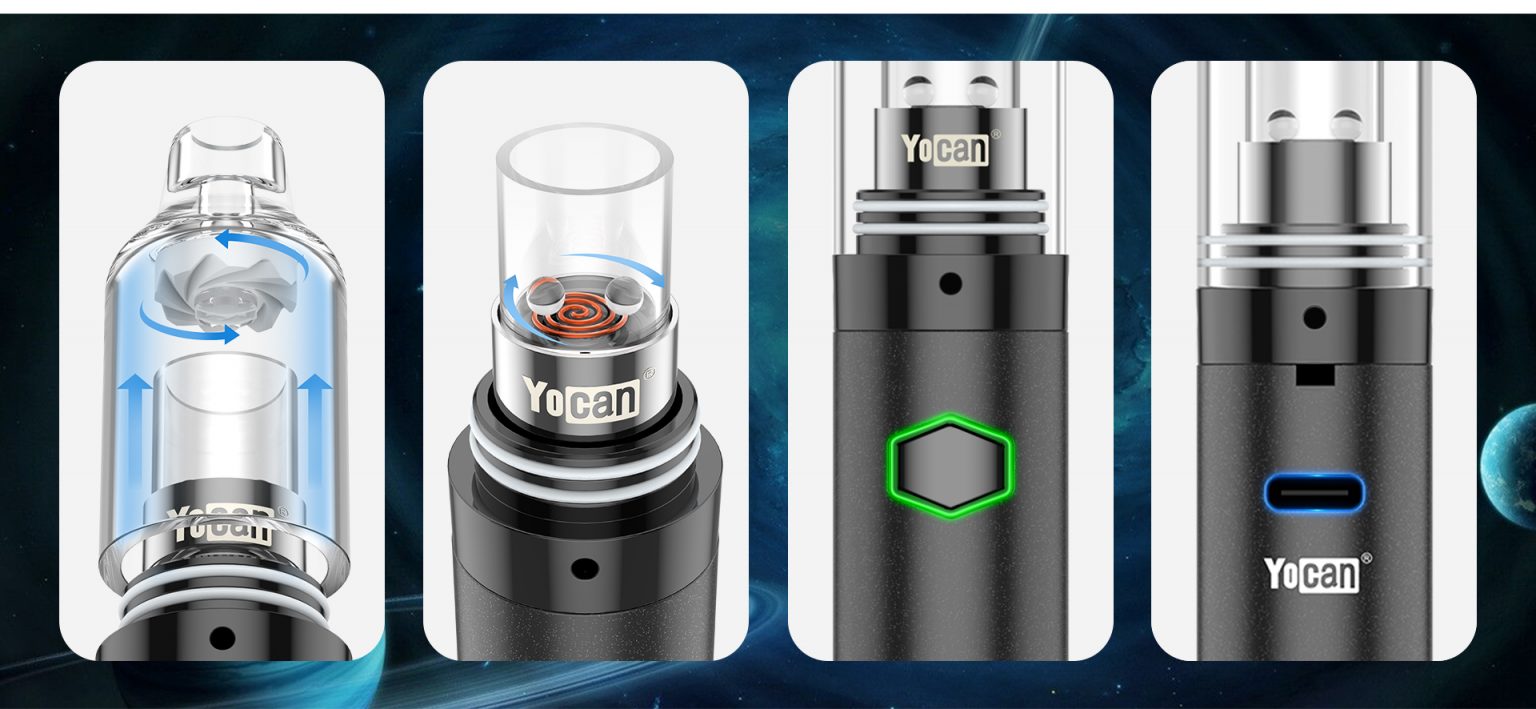 Yocan Orbit Vape Pen with Quartz Balls Coil - Yocan® Official