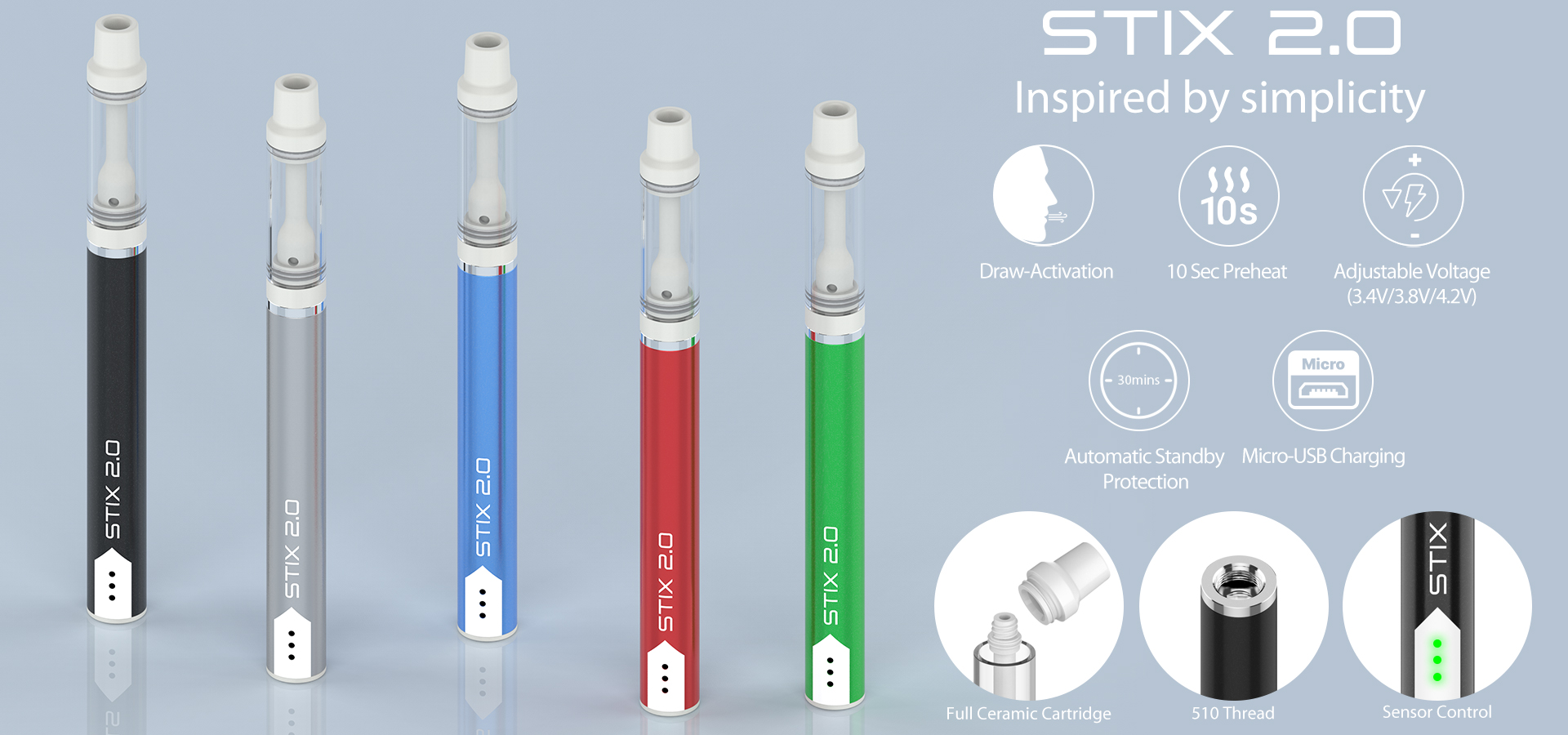 Yocan Stix 2.0 and 420 Yocan Official