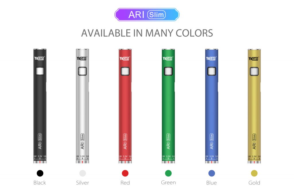 Yocan ARI series Twist Variable Voltage Vape Batteries - Yocan® Official