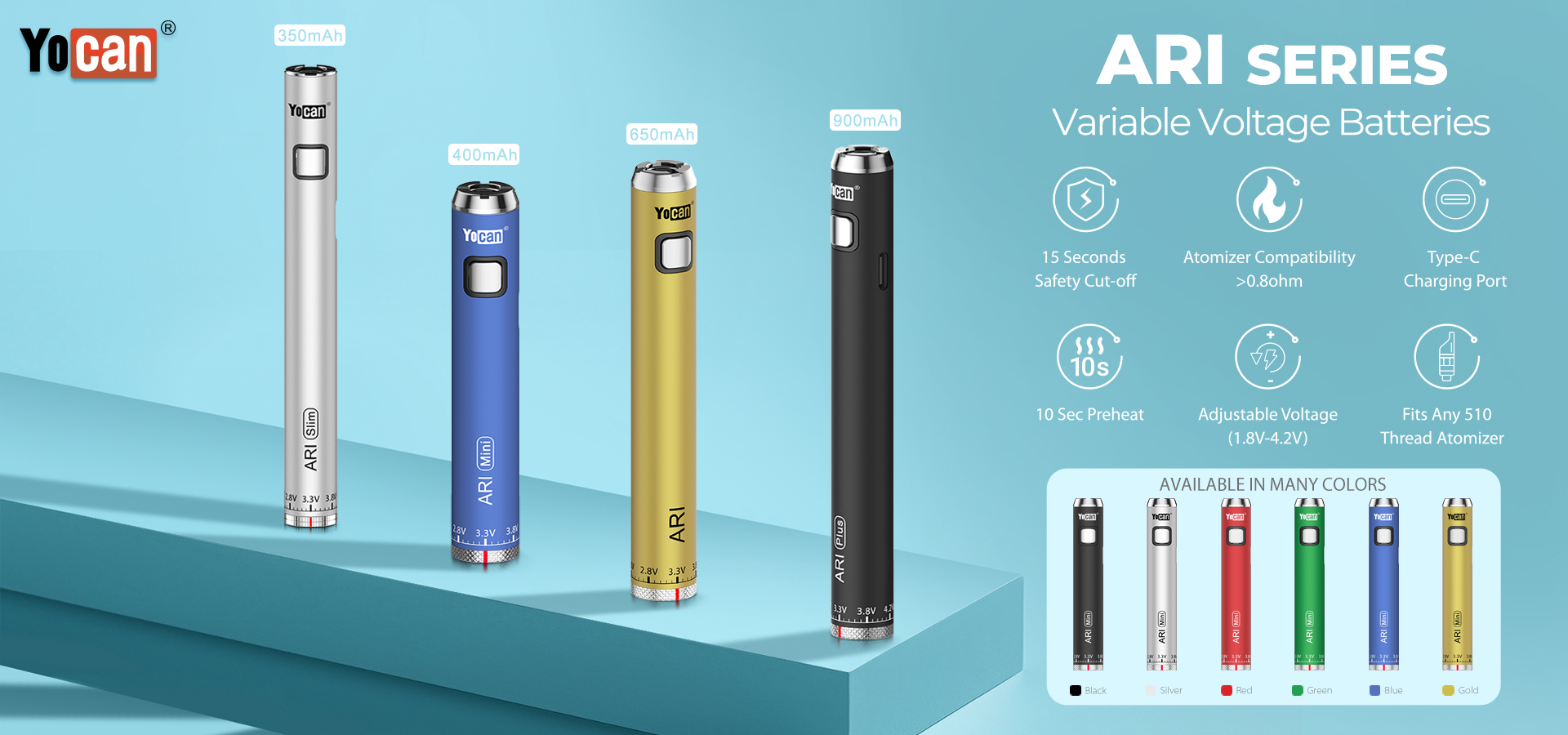 Yocan ARI Series Giveaway July 2022 Yocan Official