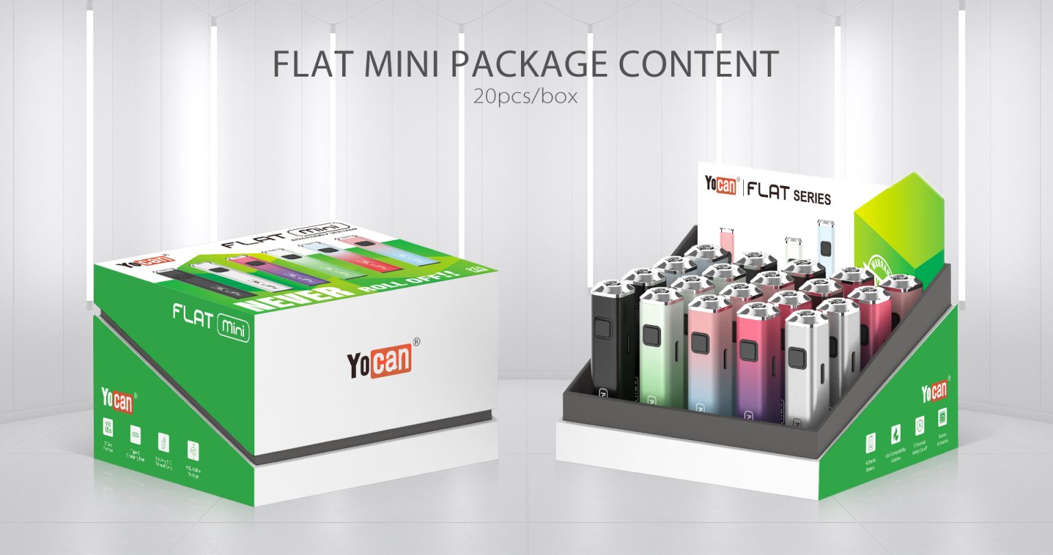 Yocan FLAT Series 510 Thread Vape Pen - Yocan® Official