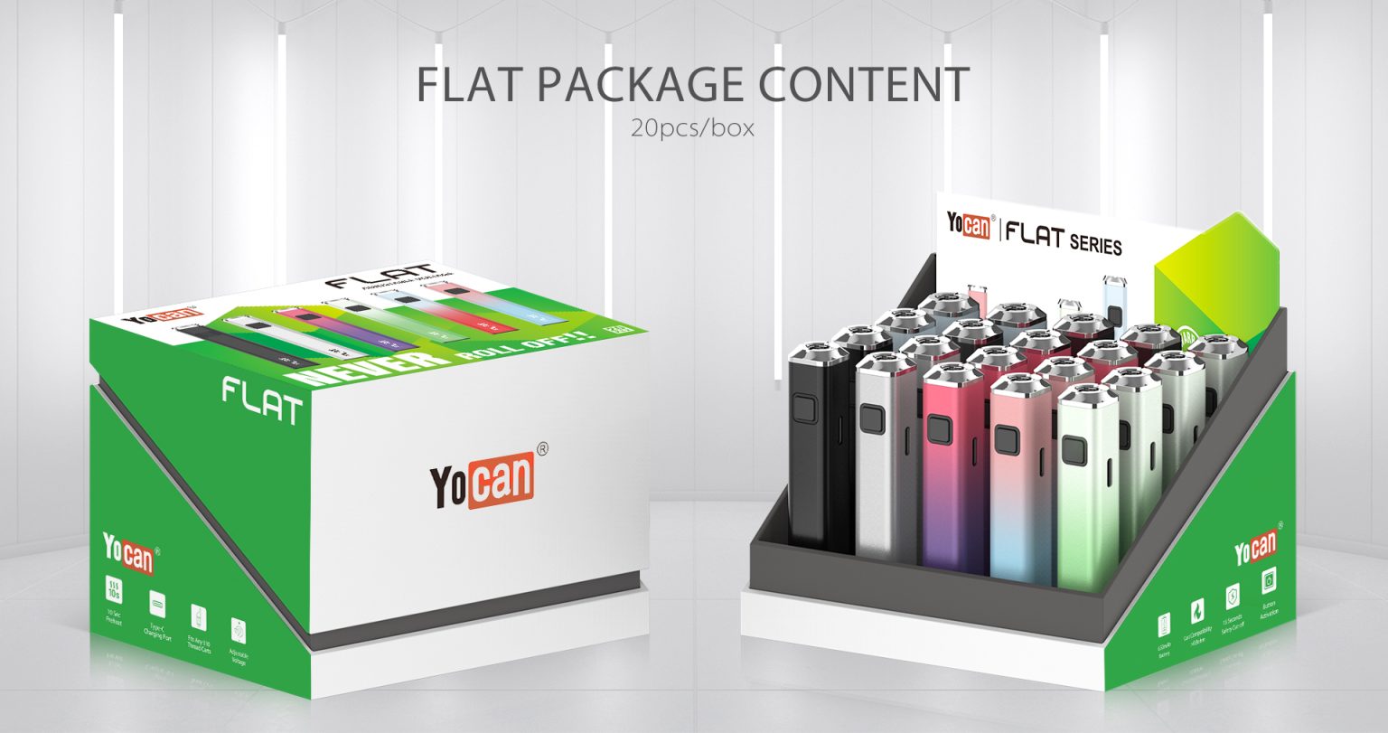Yocan FLAT Series 510 Thread Vape Pen - Yocan® Official