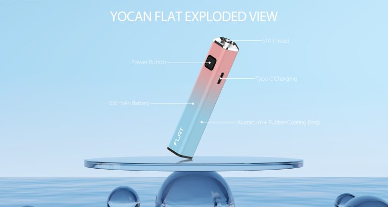 Yocan FLAT Series 510 Thread Vape Pen - Yocan® Official