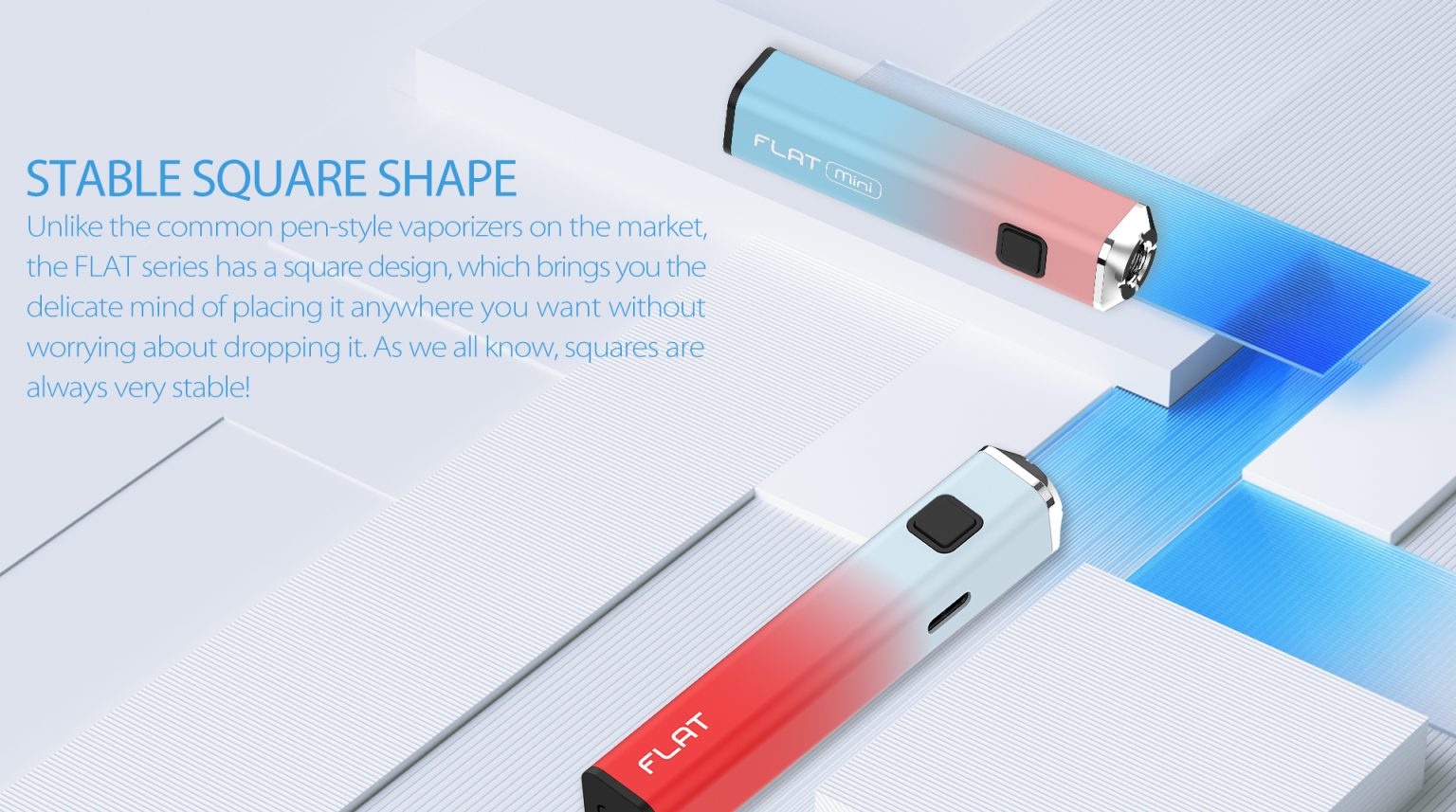 Yocan FLAT Series 510 Thread Vape Pen - Yocan® Official