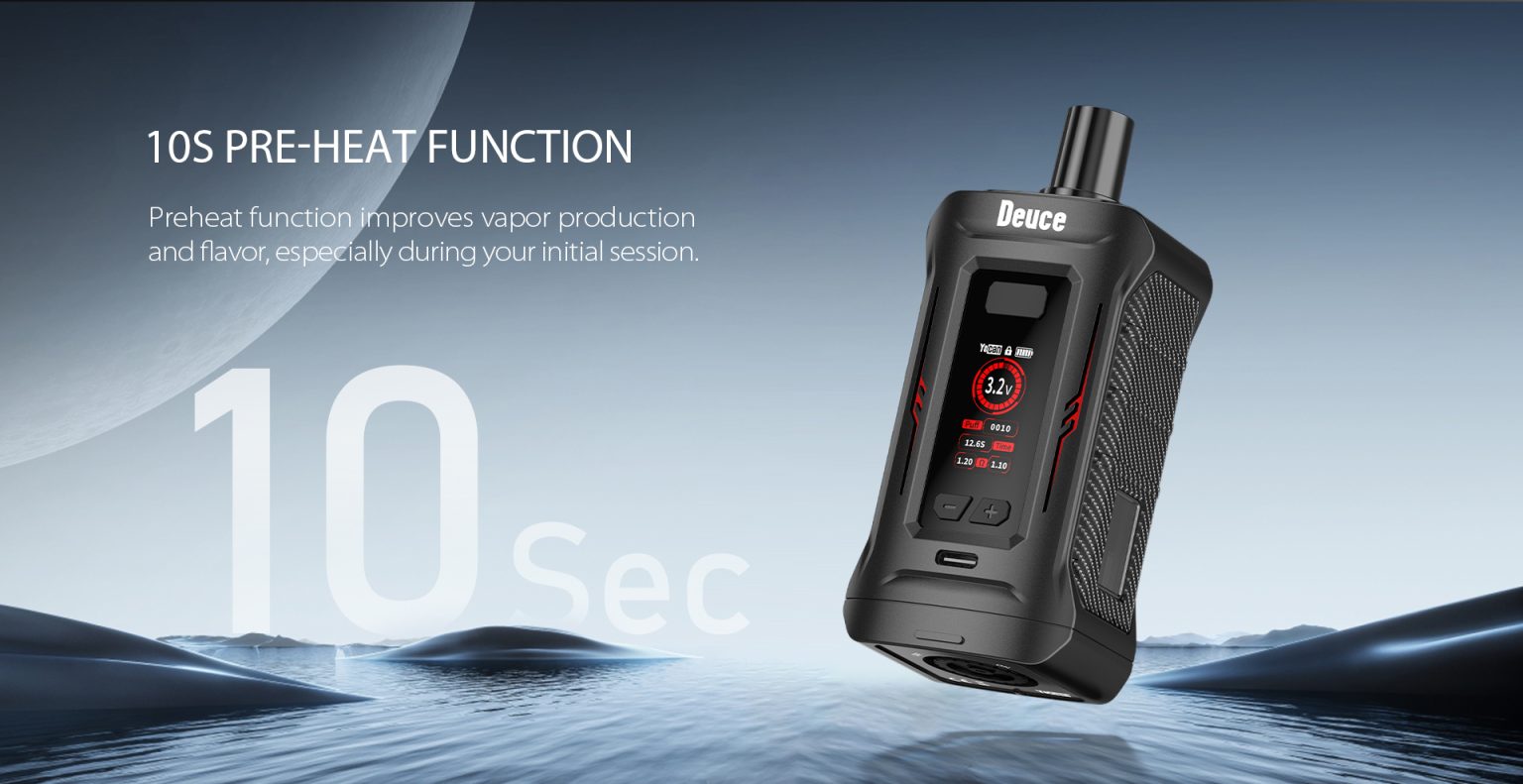 Yocan Deuce Best 510 Thread Dual Cartridge Vape Battery