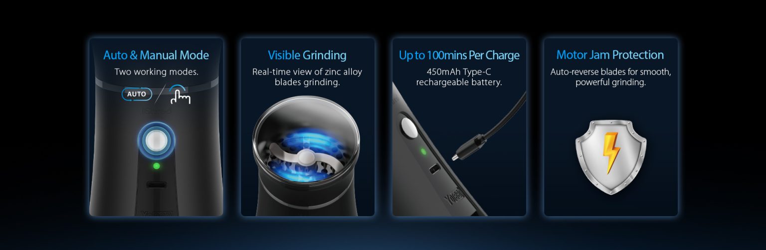 How To Use The Yocan iShred Herb Grinder?