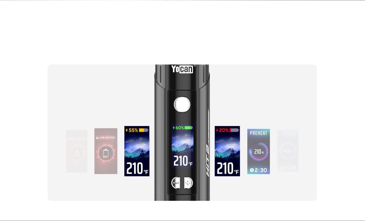 Yocan Hit 2 Dry Herb Vaporizer